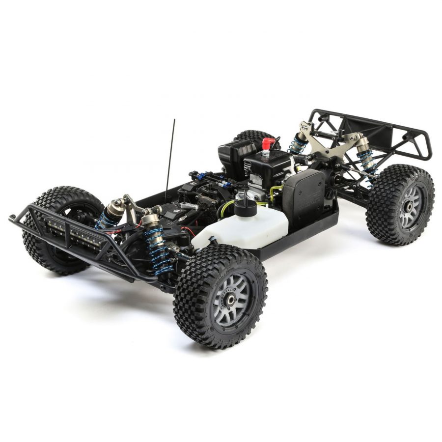 LOSI 1/5 5IVE-T 2.0 4WD Short Course Truck Gas BND, Grey/Blue/White ...