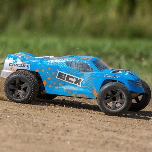 ecx stadium truck rc rtr radio 2.4ghz avec accu nimh