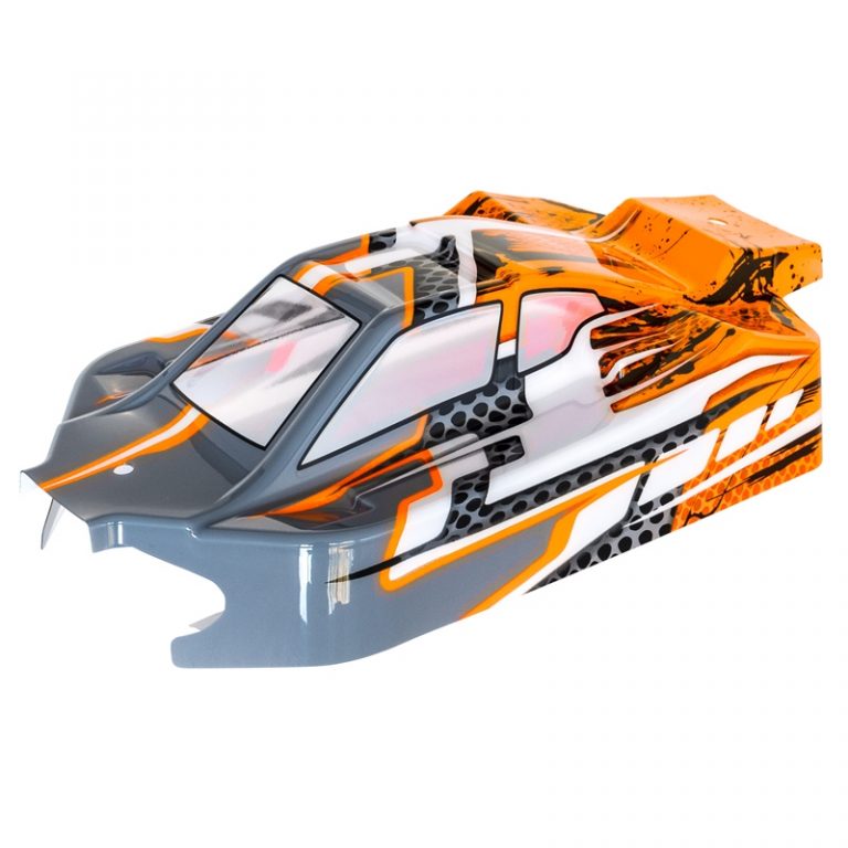 HOBBYTECH Carrosserie NXT EVO 4s orange/grise CA-293 - Rc Performance