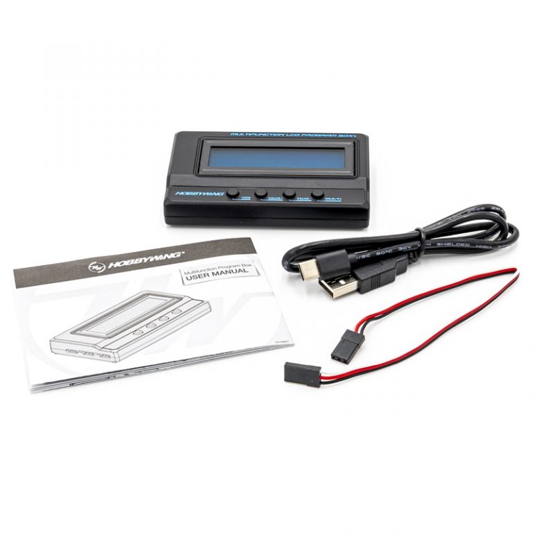 HOBBYWING Carte de programmation Multifonction LCD V2 - Rc Performance