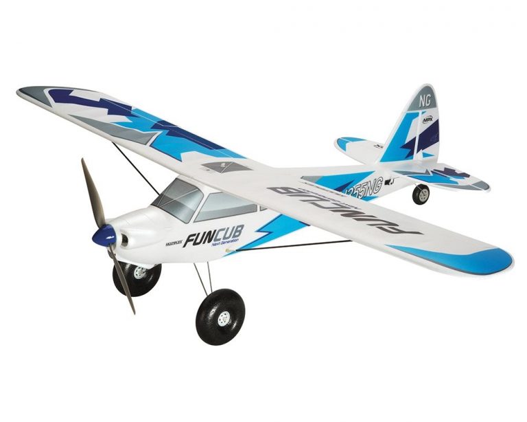 Avion Multiplex RR FunCub NG bleu - Rc Performance