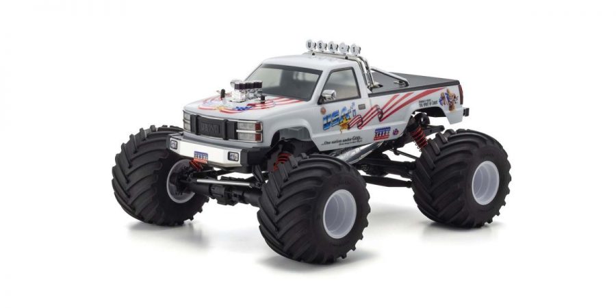Kyosho USA-1 Monster Truck Big Foot Nitro 1/8 RC Nitro 4WD Readyset (KE25SP2) - Rc Performance