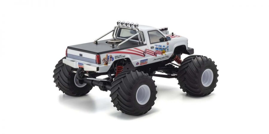 Kyosho USA-1 Monster Truck Big Foot Nitro 1/8 RC Nitro 4WD Readyset ...